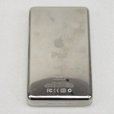 Apple iPod Classic 4th Gen ClickWheel A1059 40GB M9268LL/A White 2004 ...