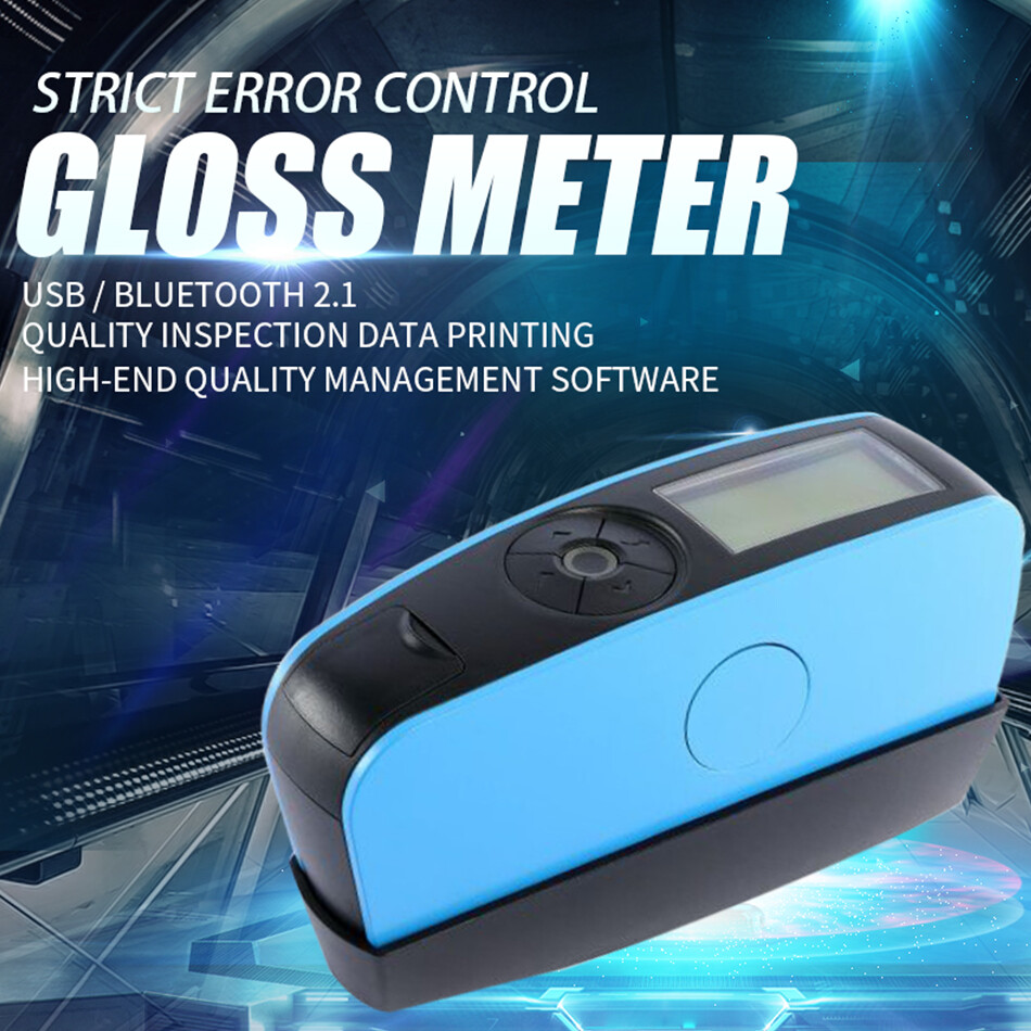 Tri-angle Glossmeter 20 60 85 Degree Gloss Meter Surface Gloss ...