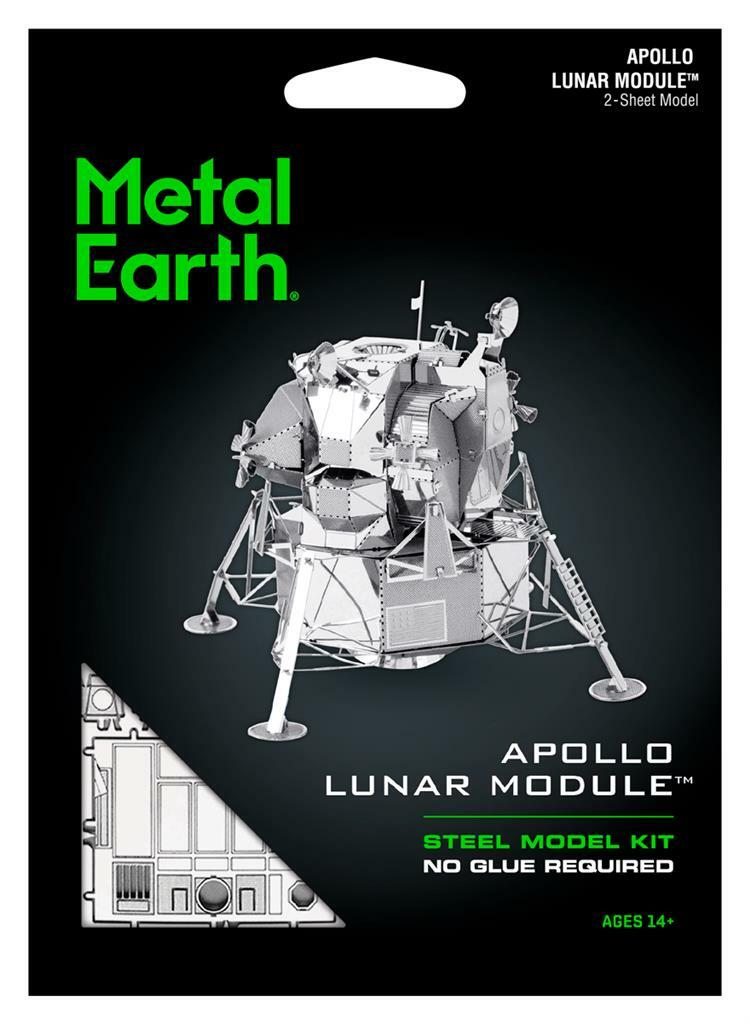 Fascinations Metal Earth 3d Model Kit Apollo Lunar Module Apollo Lunar