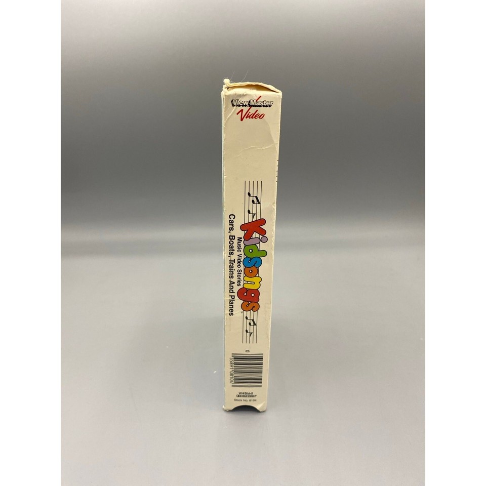 Kidsongs Cars Boats Trains and Planes View Master Video VHS 1986 Kids ...