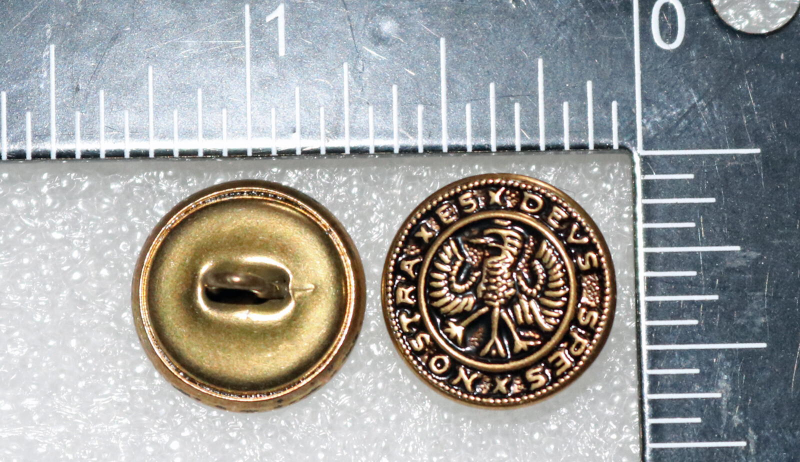 (20) Revolutionary War Buttons Es Devs Spes Nostra Volume Discounts | eBay