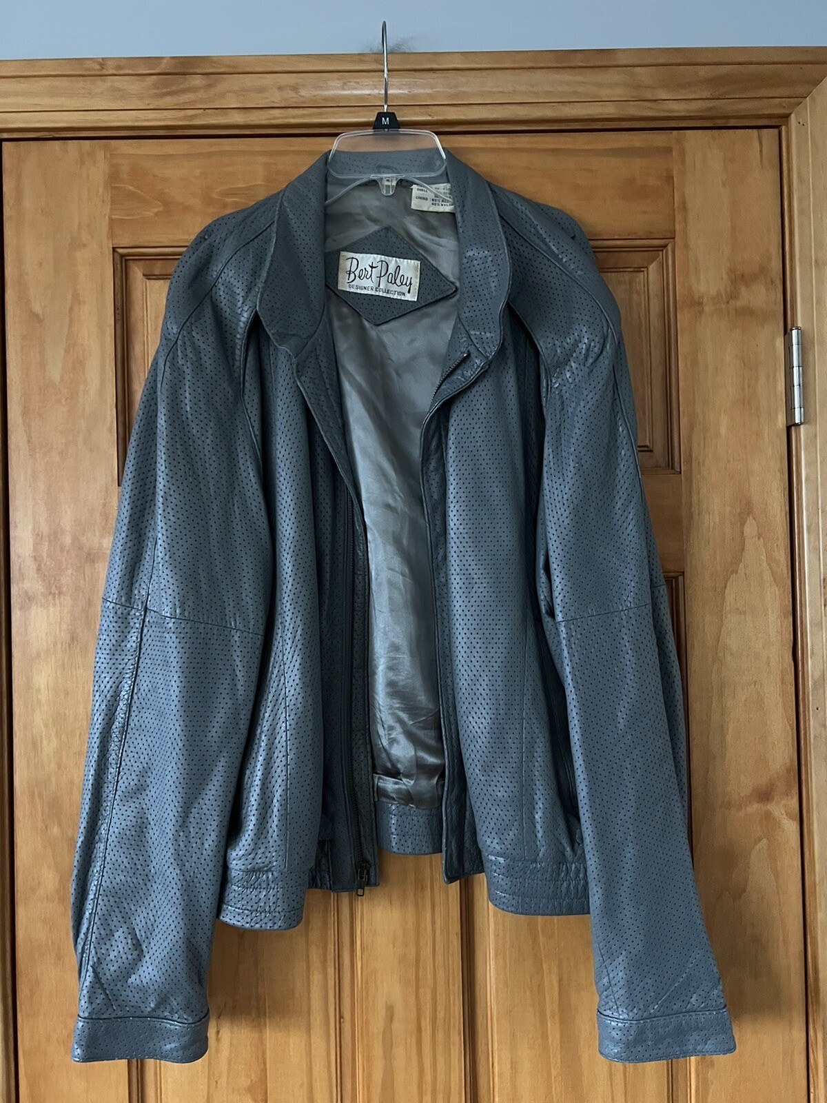 Bert Paley Professional Perforated Leather Jacket - Gem