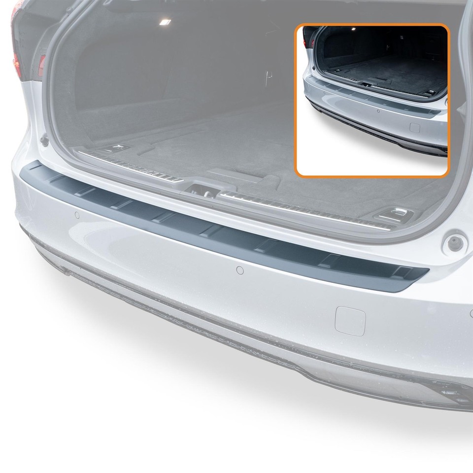 Travall Bumper Protector for Volvo V90 (2016- ) ABS Plastic Rear ...