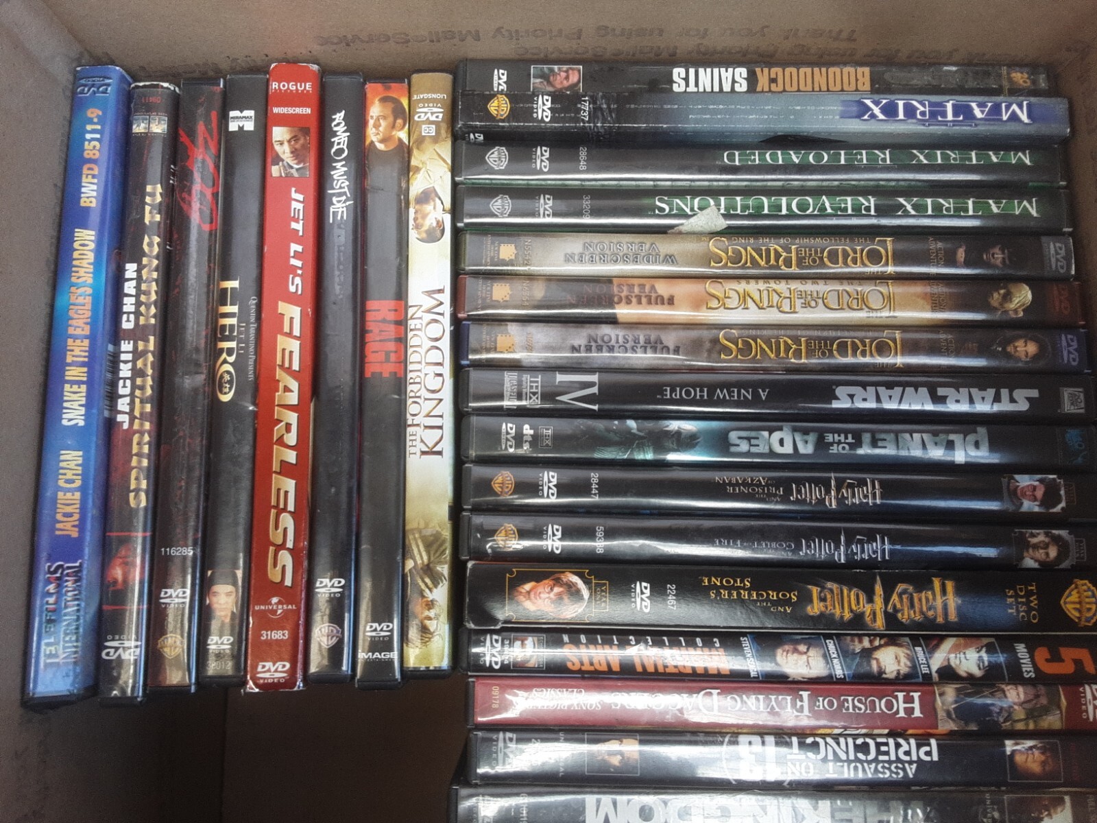 Lot of 28 action packed adven collection,DVD MOVIES,amazing titles trl1 ...
