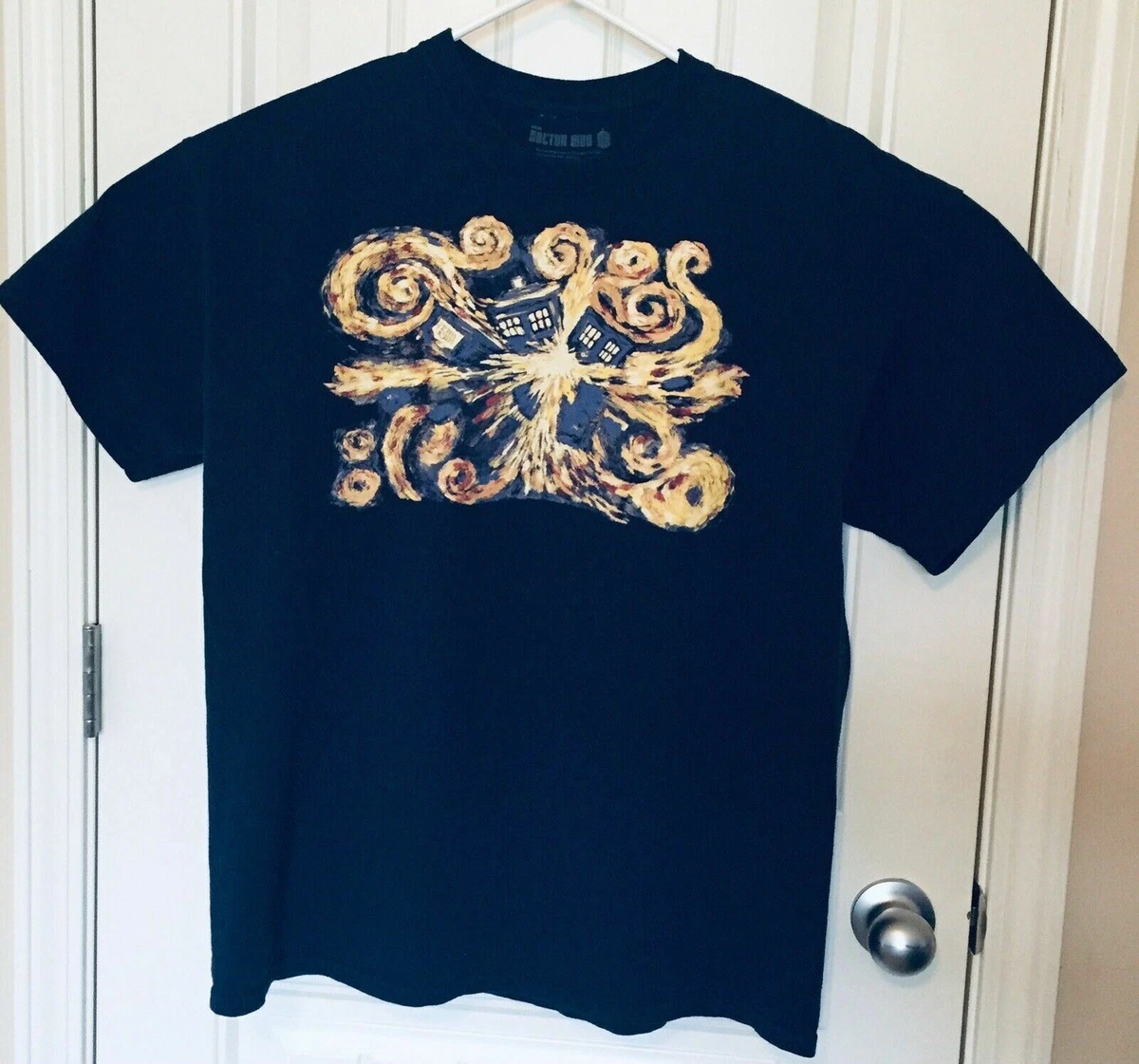 Doctor Who Van Gogh Exploding Tardis