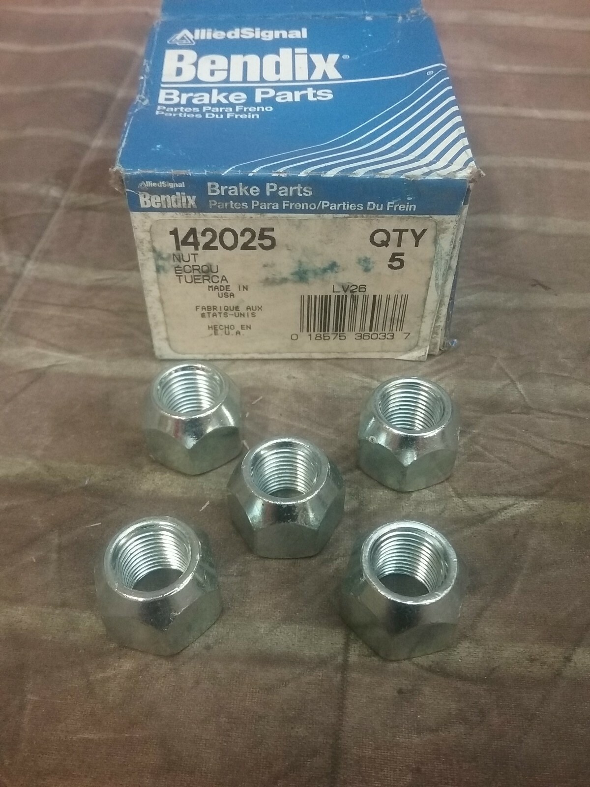 (5) Bendix 142025 Wheel Lug Nuts | eBay