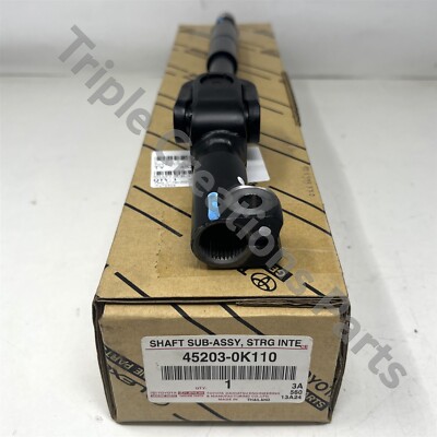 45203-0K110 Genuine Toyota Shaft Sub-Assy Steering Intermediate No.2 ...