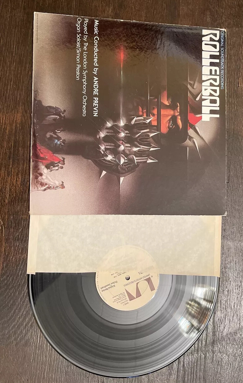 Rollerball Original Soundtrack Recording Andre Previn 1975 Album LP ...