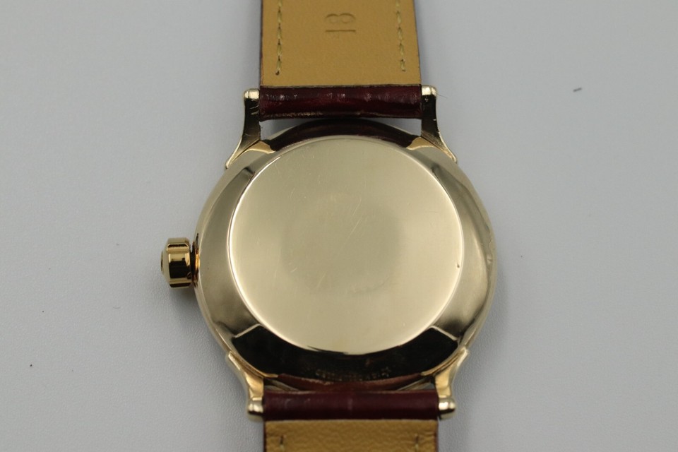 Serviced! OMEGA Cal.344 Automatic 14KGF Small Second White Dial 33mm ...