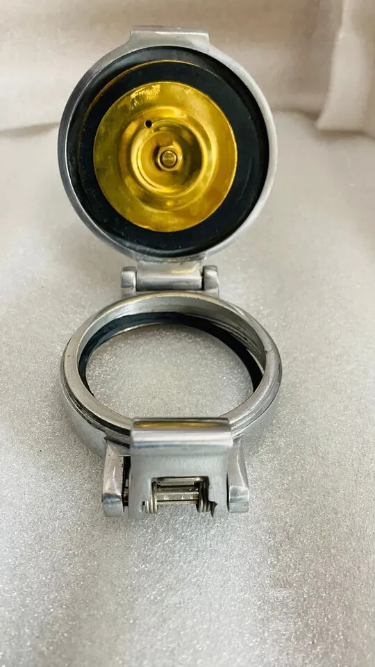 2.5 INCH MONZA CAP ALUMINIUM ALLOY FLIP UP GAS FUEL PETROL TANK CAP ...