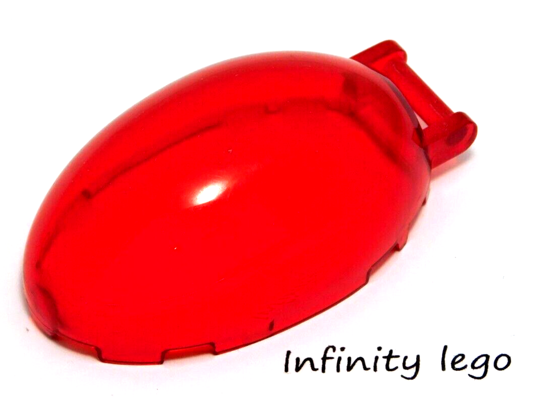 LEGO Trans-Red Star Wars Windscreen 6x4x2 Bubble Canopy with Handle ...