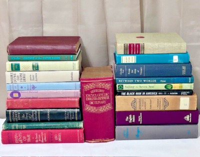 Book Lot of 3 Hardcover Vintage Rare Old Antique RANDOM Mixed Genres ...