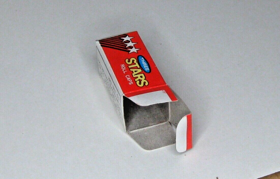 2-pack Three STARS Roll Cap Gun Caps "Empty" Boxes -Collectors'-Great ...