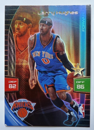 PANINI 2009 NBA BASKETBALL CARD HOLO N° 86 / LARRY HUGHES NEW YORK ...
