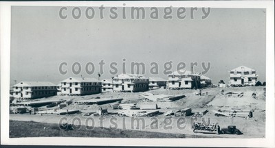 1942 WWII US Army Cantonment Construction Location Unknown Press Photo ...