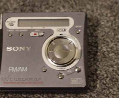 SONY MZ G750 portable minidisc player recorder.. | eBay UK
