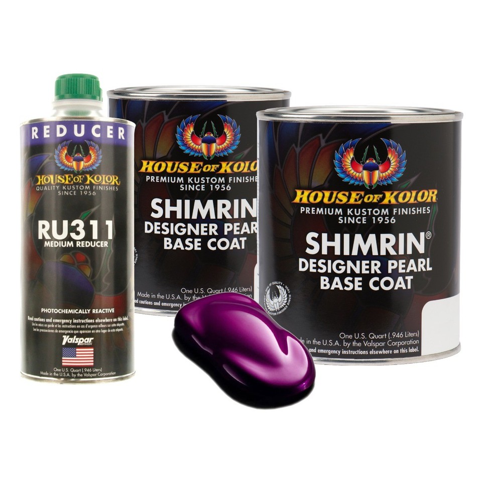 House Of Kolor C2C-PBC65 Designer Pearls Passion Basecoat 2 Quart Kit ...