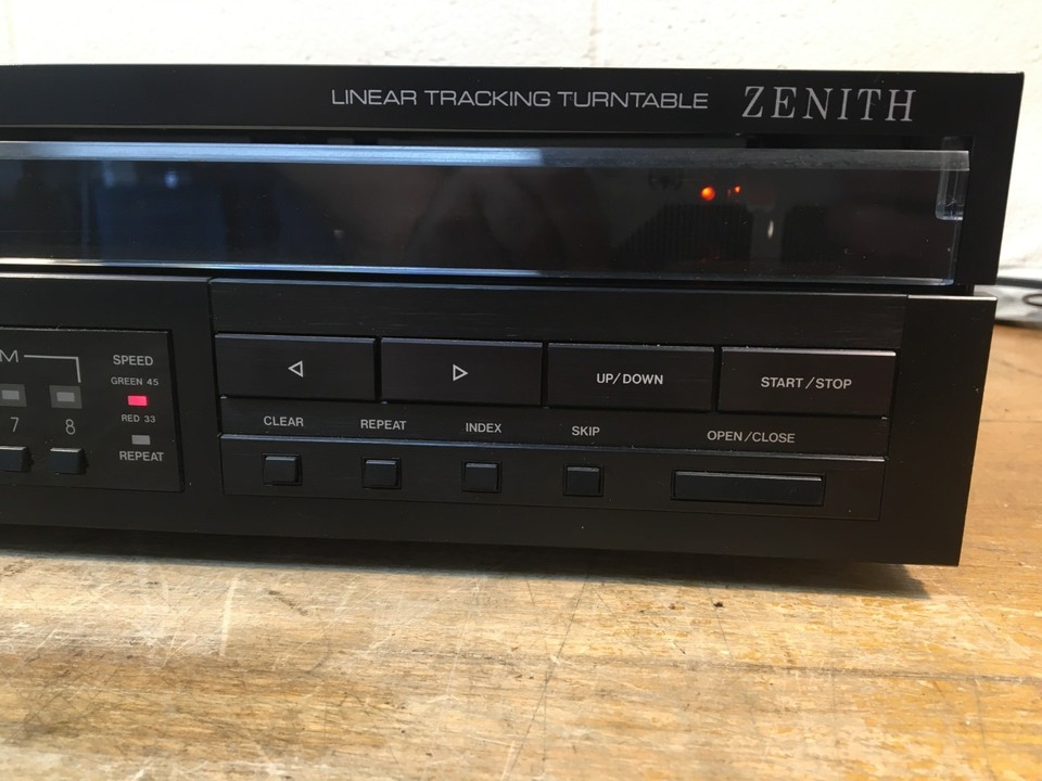 Rare Zenith CV 660 JVC L-E50B Linear Tracking Turntable track sensing ...