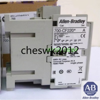 1 PCS NEW IN BOX A-B AC contactor 700-CF220* DC24V | eBay