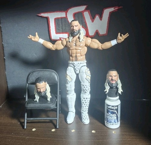 Custom Elite Wrestlemania 41 Seth Rollins Action Figure | eBay