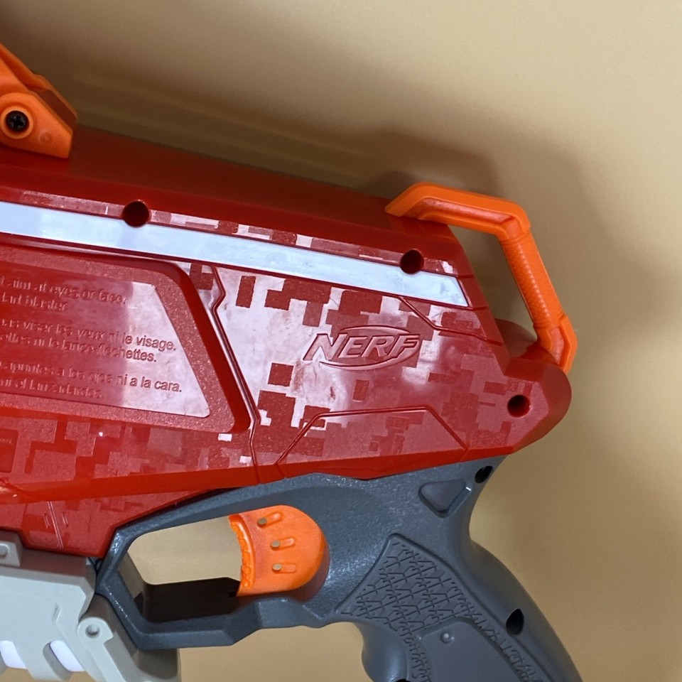Hasbro Nerf Megalodon N-Strike Mega Toy Blaster Dart Gun Nerf (E2849 ...
