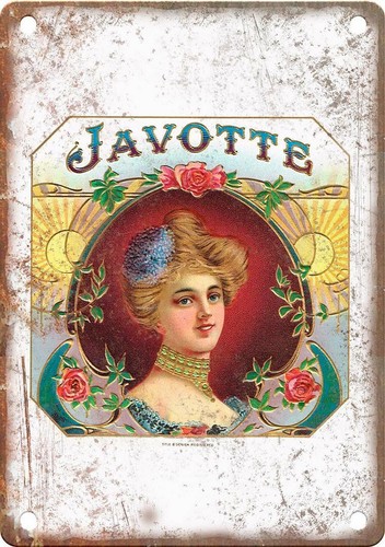 Cigar Box Sign Aluminum 8x12 Reproduction Vintage Style Metal Wall Art ...