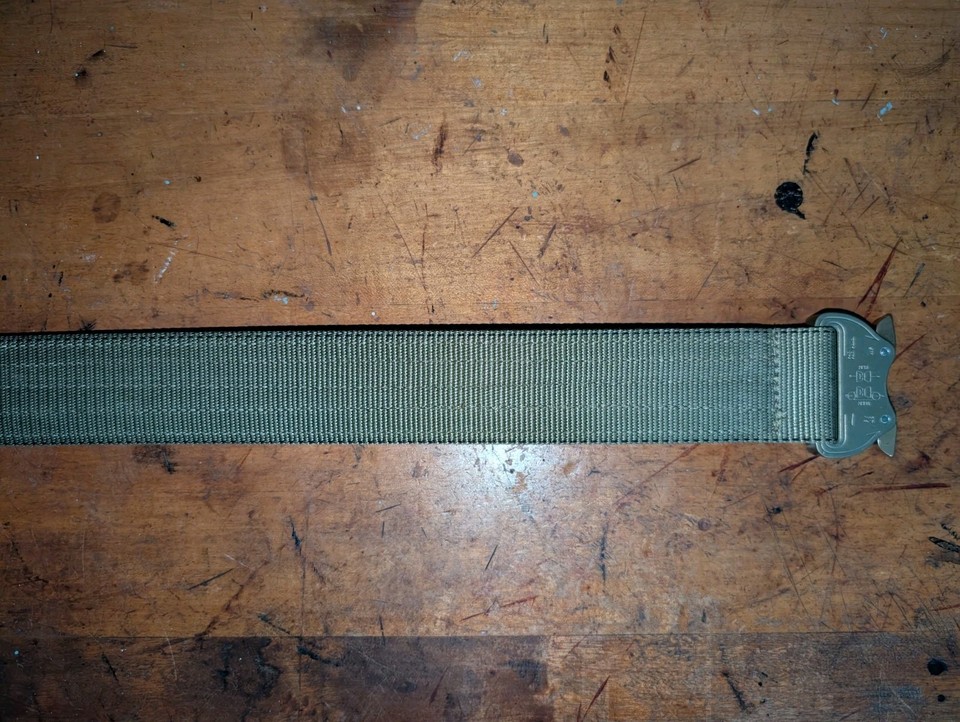 New First Spear Assaulters Gun Belt w/ Cobra Buckle Coyote MOLLE Size ...