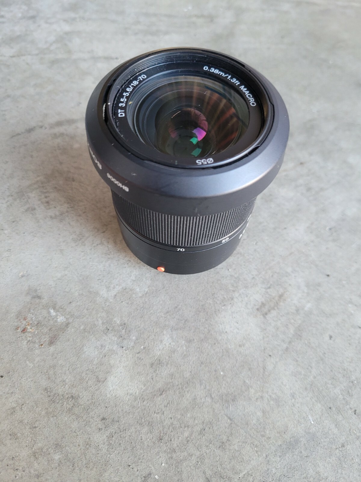 Used SONY CE N50 2118017 Lens 55 DT 3.5-5.6/18-70 0.38m/1.3ft MACRO ...