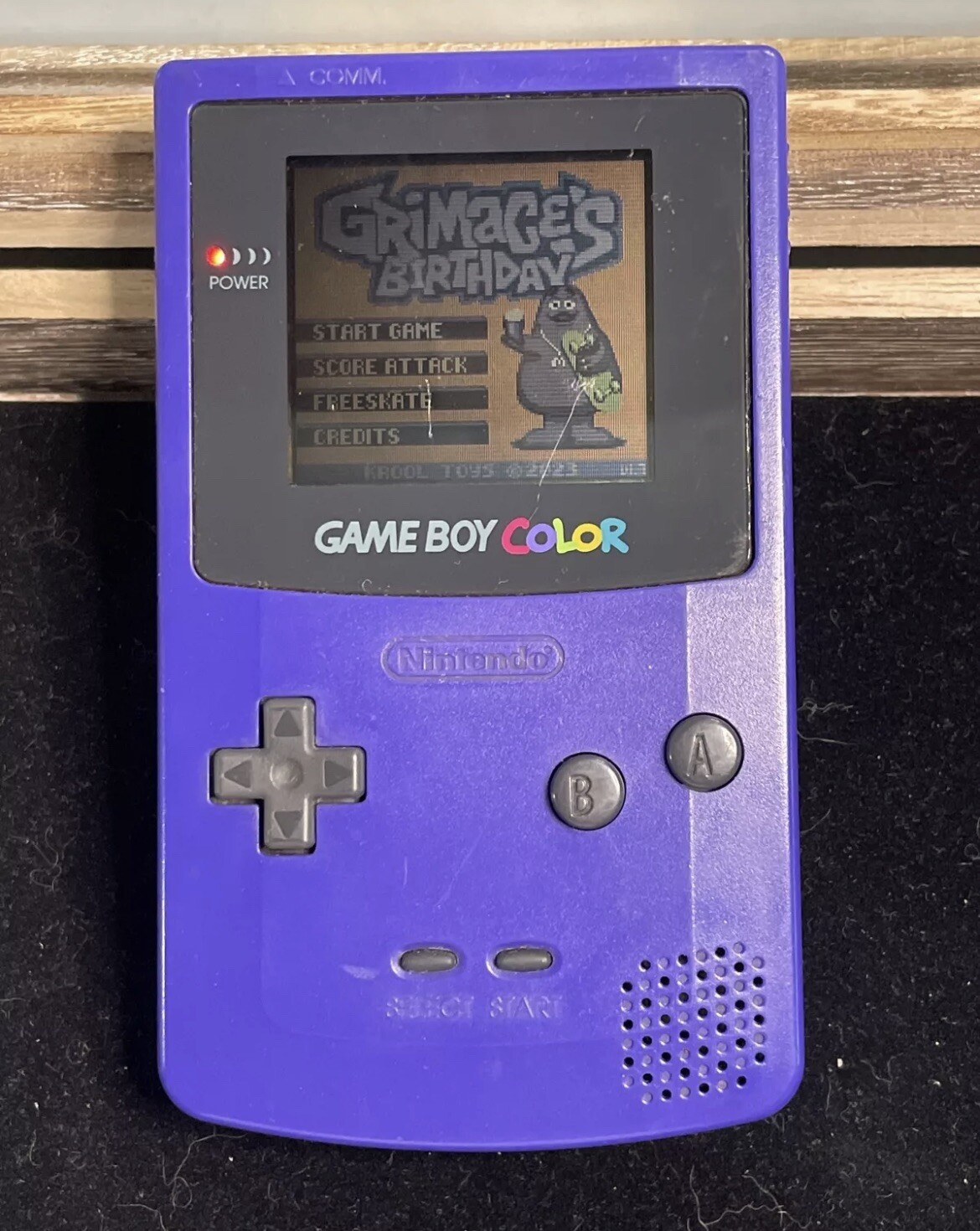 Nintendo Game Boy Color (Purple Grape) CGB-001 - Tested & Working | eBay