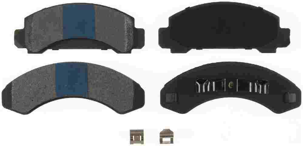 Disc Brake Pad Set-TitaniuMetallic II Disc Brake Pad Bendix MKD205 for ...
