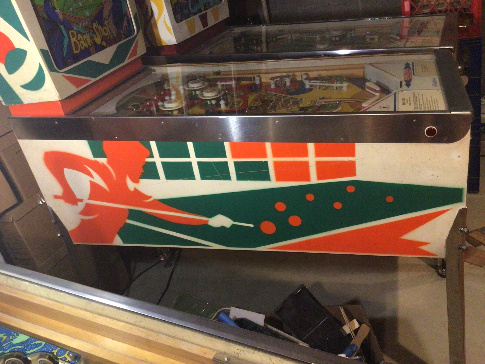 "Bank Shot" Pinball Machine, Gottlieb 1976 - Located in Michigan | eBay