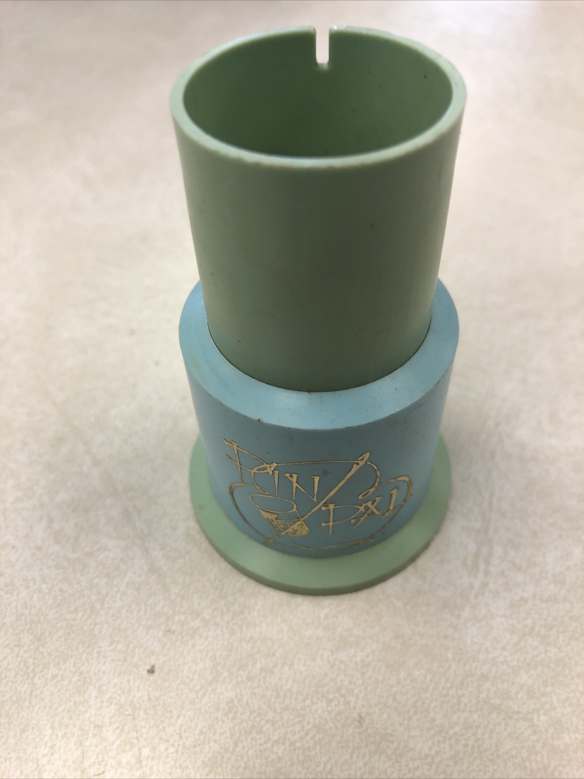 Vtg Tupperware Tuppercraft Pin Pal - Pop Up Sewing Pin Needle Dispenser ...