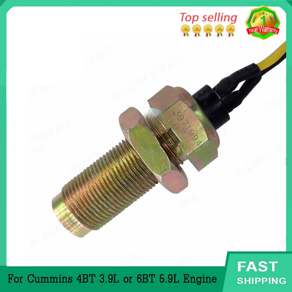 NEW 3971994 C3971994 Speed Sensor For Cummins 4BT 3.9L or 6BT 5.9L ...