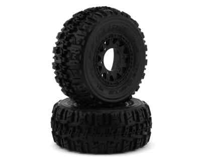 Pro-Line Trencher X SC 2.2/3.0 Tires w/Raid Wheels Black M2 w/12mm ...