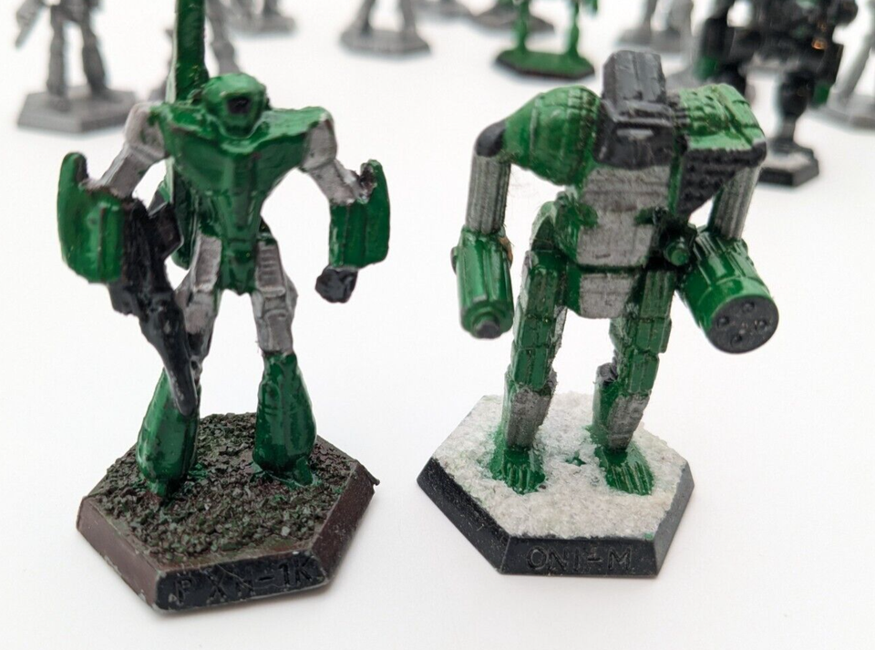 Battletech Plastic Miniature Lot 17 Figures - See Description For ...