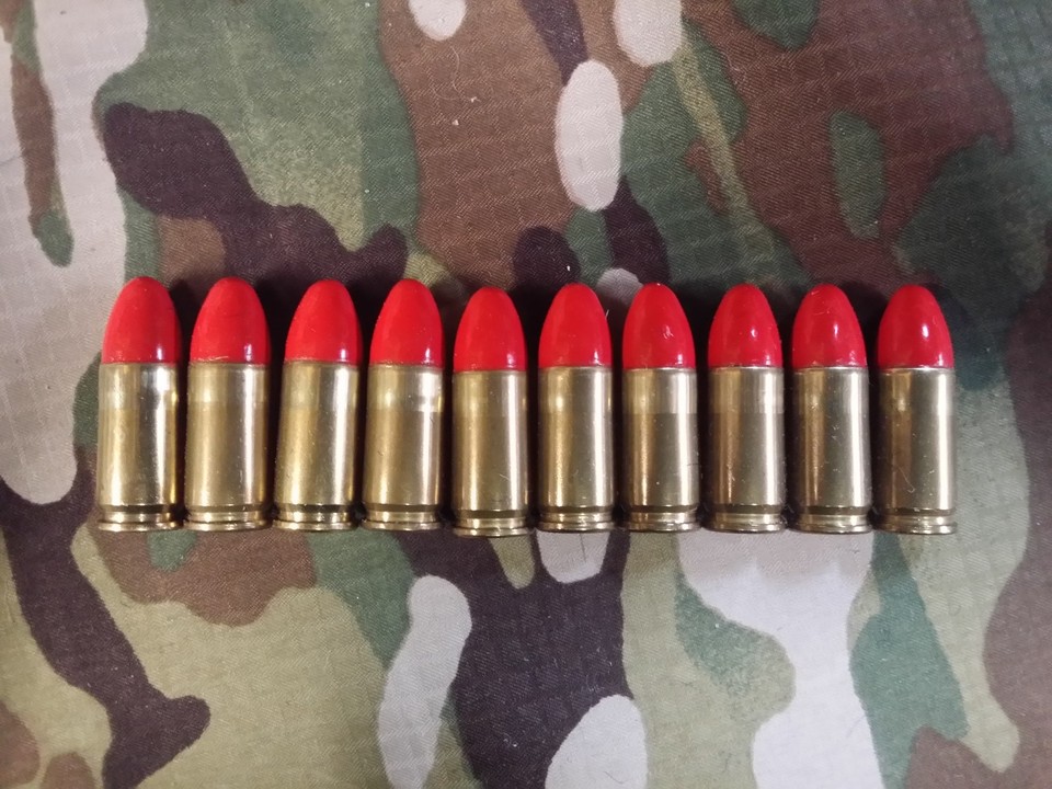 READ AD! 5- 45 ACP Premium HI VIZ snap caps for training drills 3 gun ...