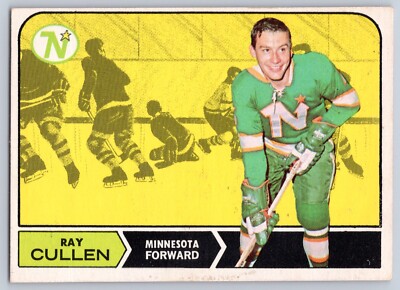 RAY CULLEN 1968-69 O-PEE-CHEE 68-69 NO 54 EXMINT+ 93177 | eBay