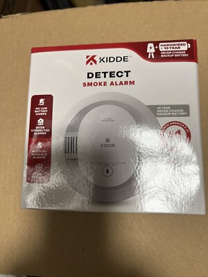 Kidde Detect Smoke Alarm Model 20SA10 - 10 YEAR BATTERY HARDWIRED | eBay