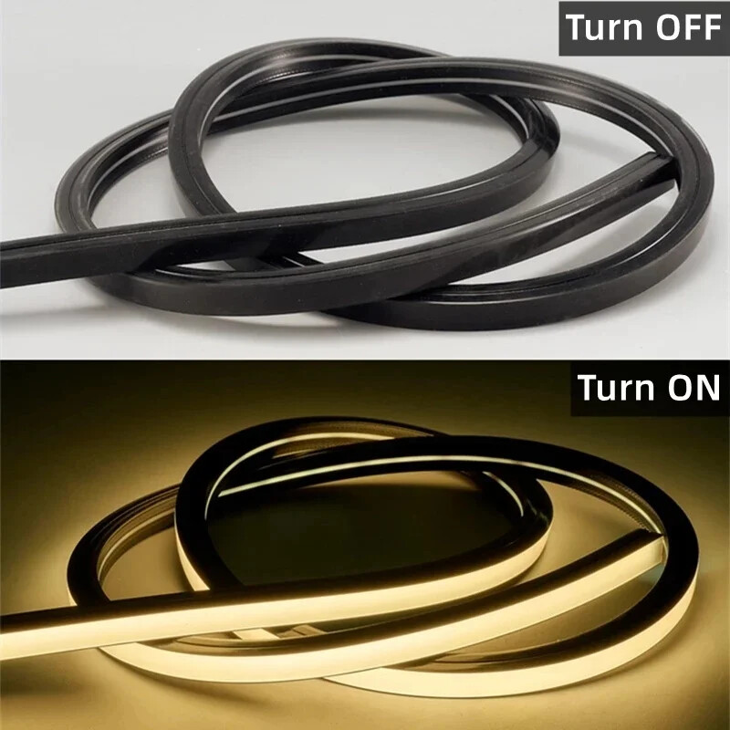 Recessed Silicone Tube LED Neon Light Flexible Rope Channel Diffuser ...