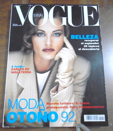 Alexandra Carlsson featured on the Vogue Spain cover from September ...