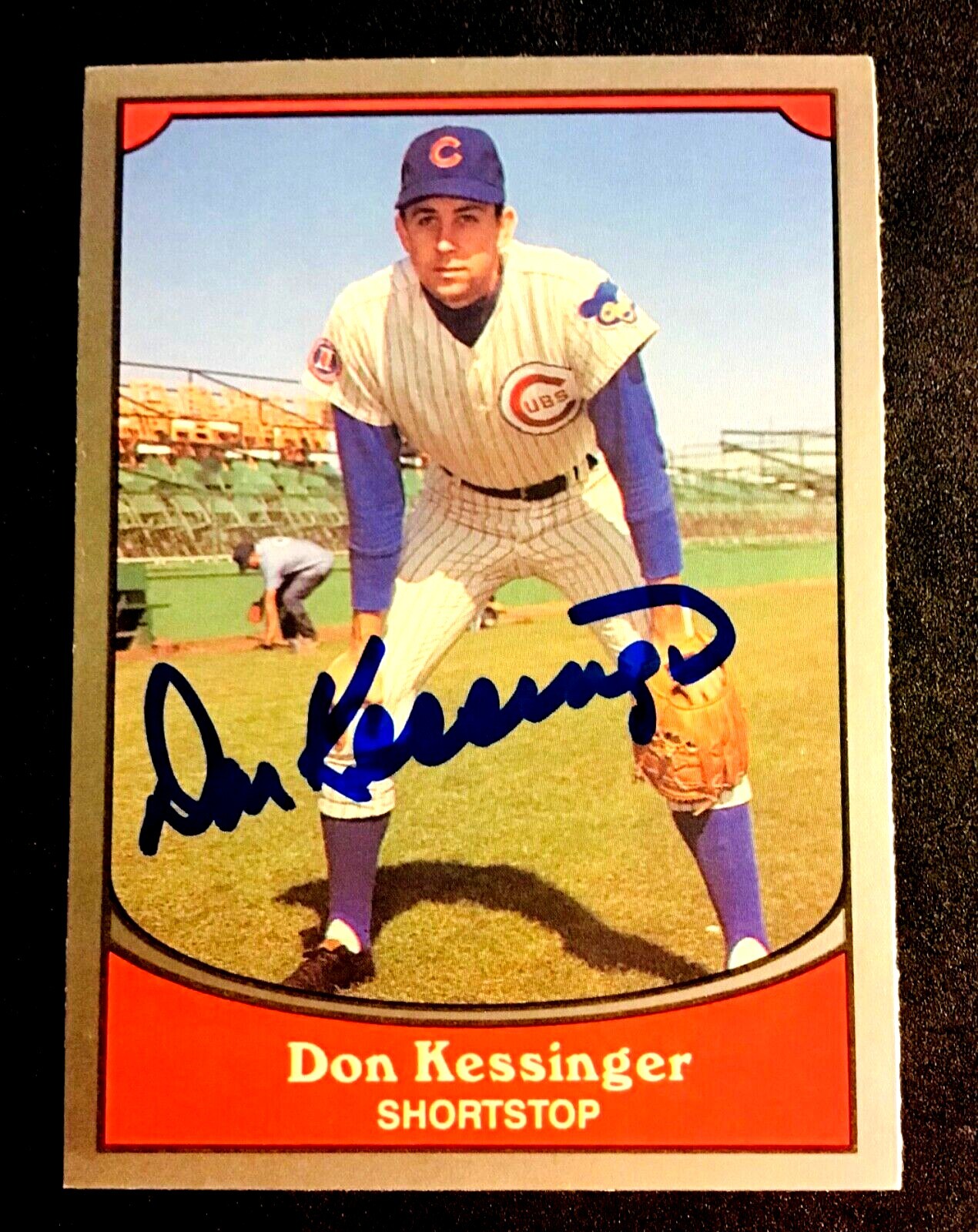 Chicago Cubs DON KESSINGER signed autographed PACIFIC card 6 All Star 2 ...