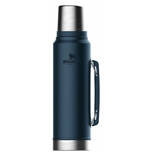 CLASSIC STANLEY FLASK VACUUM BOTTLE DRINKS HOT & COLD FISHING HIKING ...