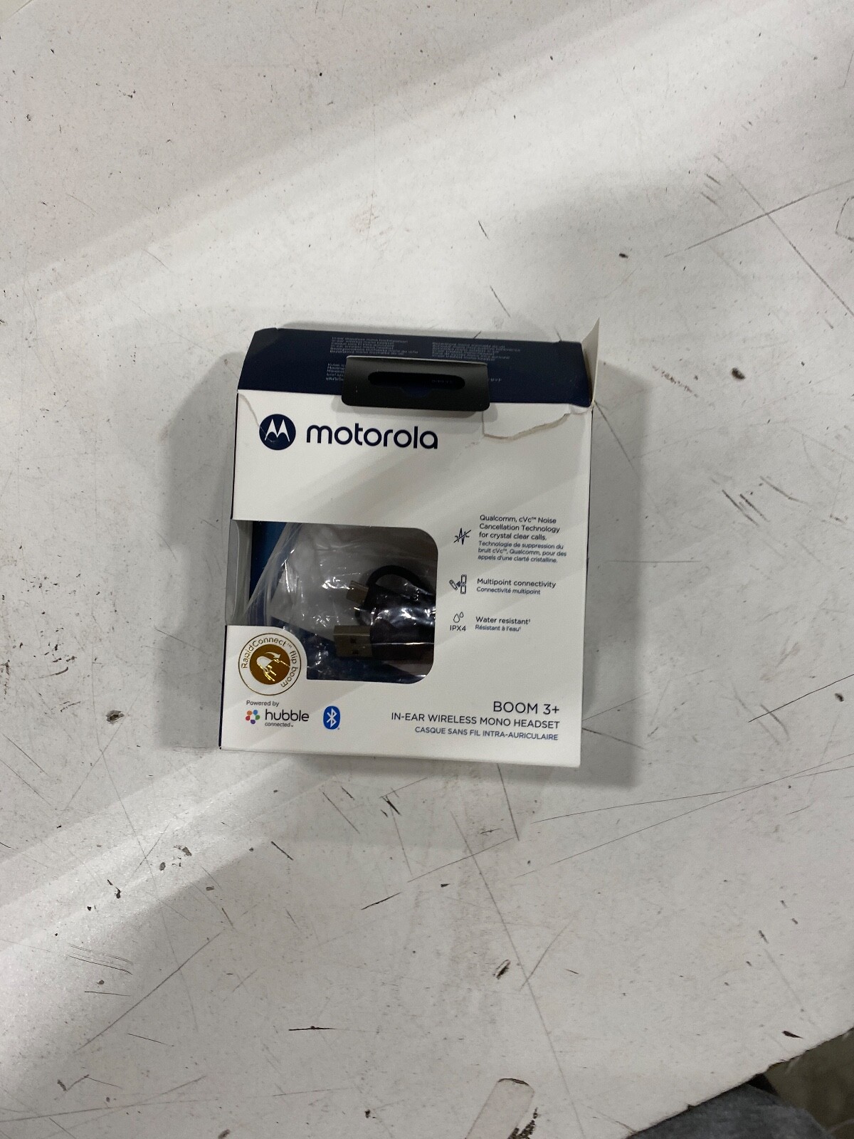 Motorola Boom 3 in Ear Wireless Mono Alexa Enabled Noise Cancelling ...