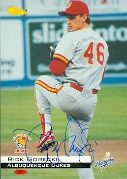 Rick Gorecki autographed Baseball Card (Minor League) 1994 Classic ...