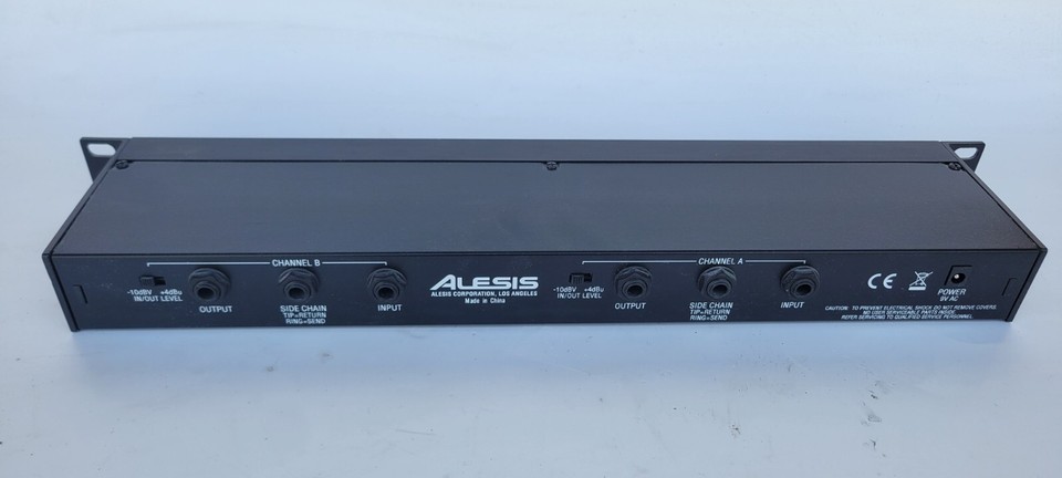 Alesis 3630 Dual Channel Compressor Limiter With Gate , g241 | eBay