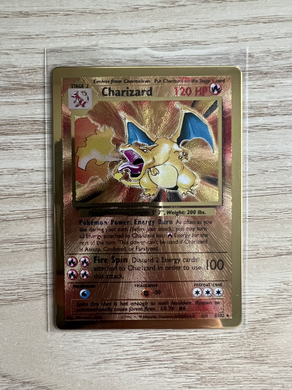 Rare Charizard Pokemon Card