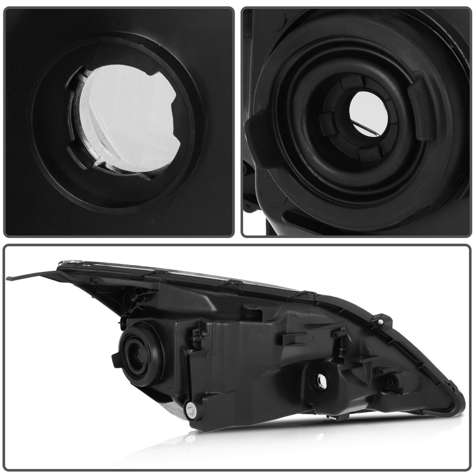 Headlamp For Honda CRV CR-V 2007-2011 Chrome Housing Headlights ...