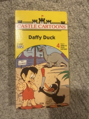 Daffy Duck VHS 1987 Castle Cartoons Shorts 4 Animated Colors Cartoons ...