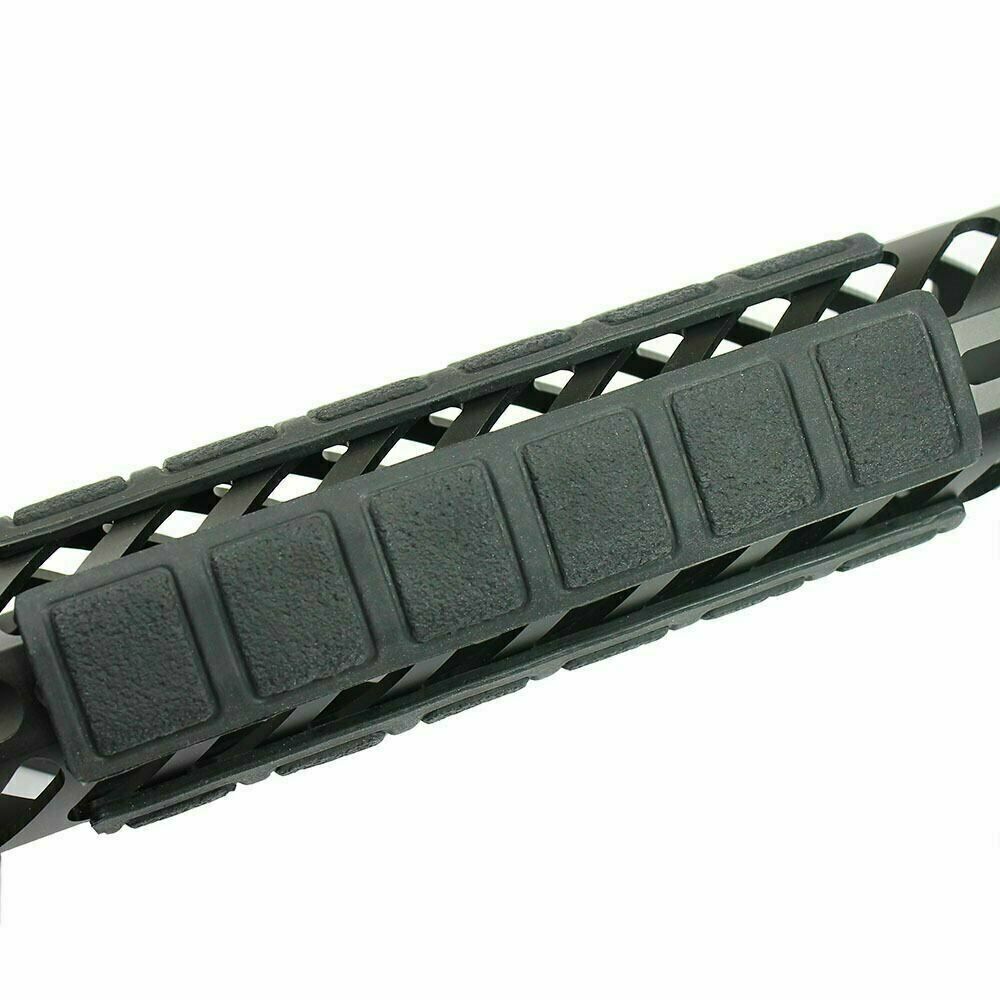 Pack of 4 KeyMod Rail Covers / Panel Soft Rubber Textured Anti Slip 6. ...