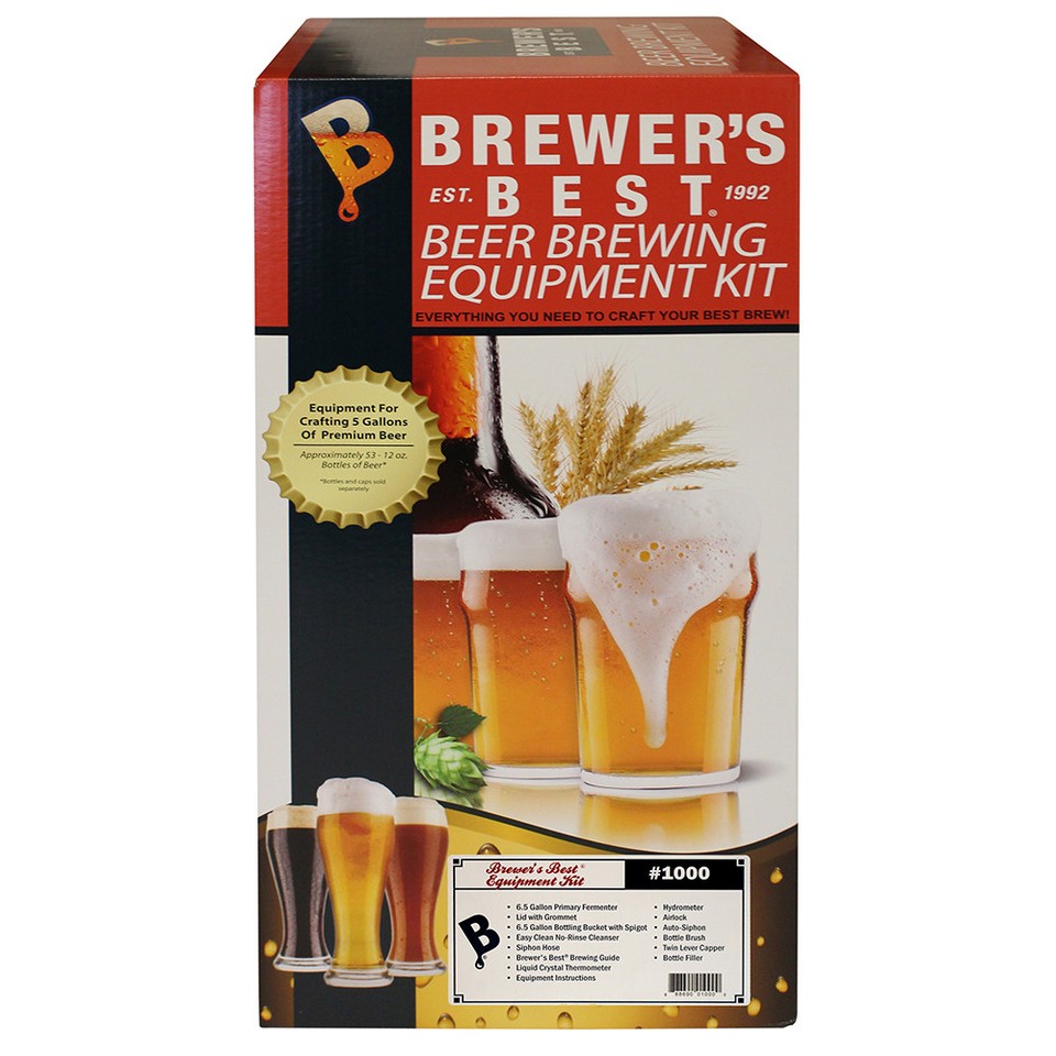 Brewers Best Beer Home Brewing Equipment Kit | eBay